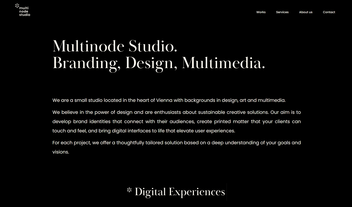 Multinode Studio • Branding, Design and Multimedia